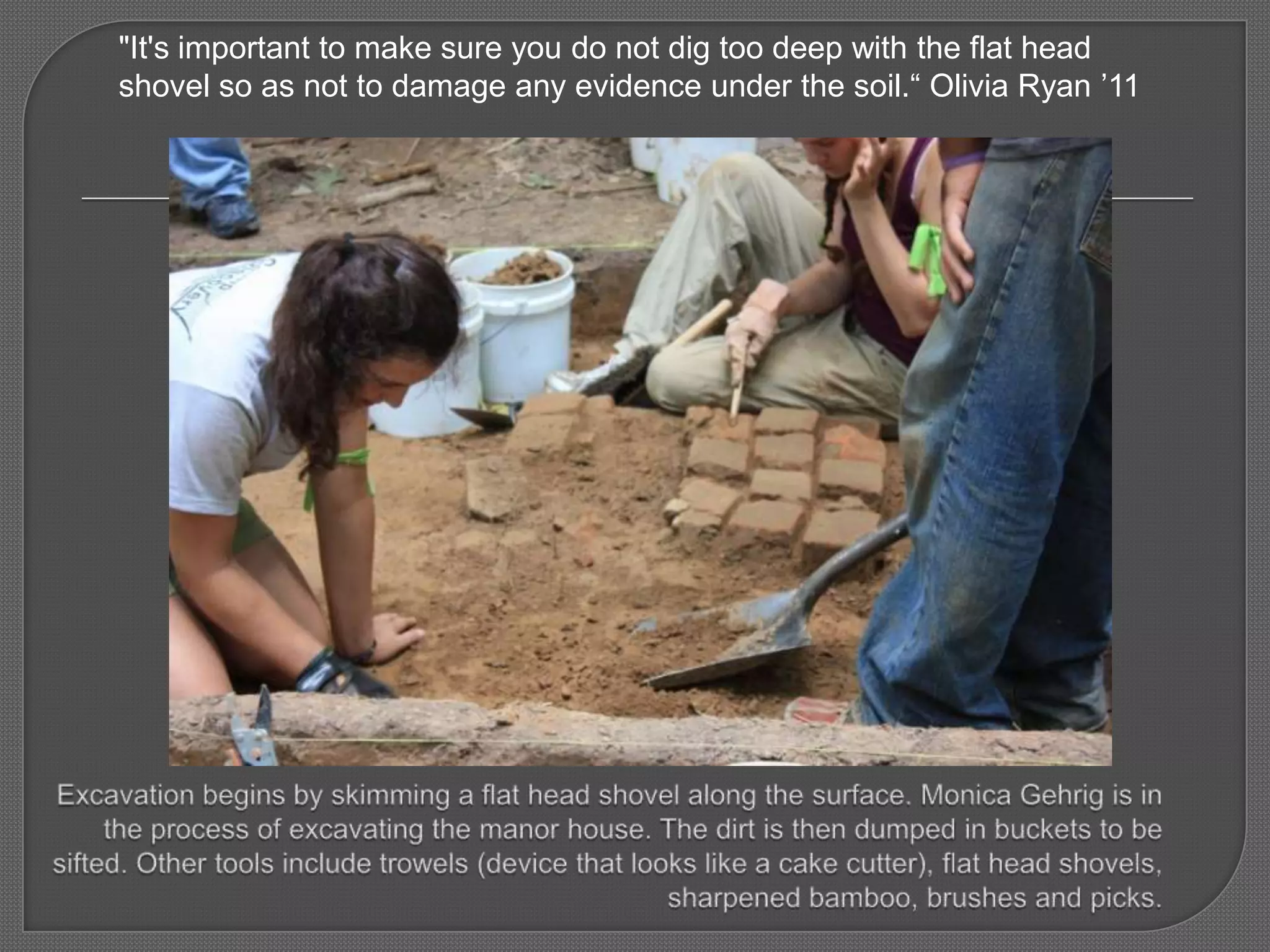 The Prehistoric Finds at Ames Plantation | PPT