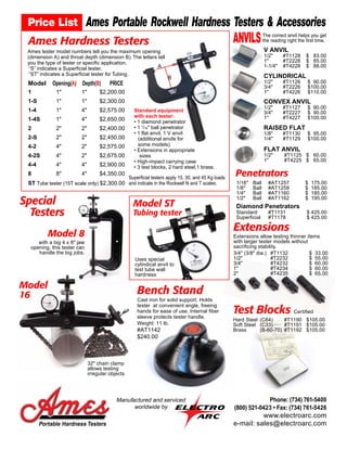 Ames price list | PDF