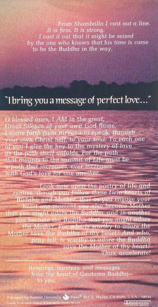 The Summit Lighthouse: A message of perfect love album cover | PDF