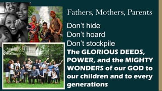 A -MESSAGE- TO -EVERY- GENERATION .pptx