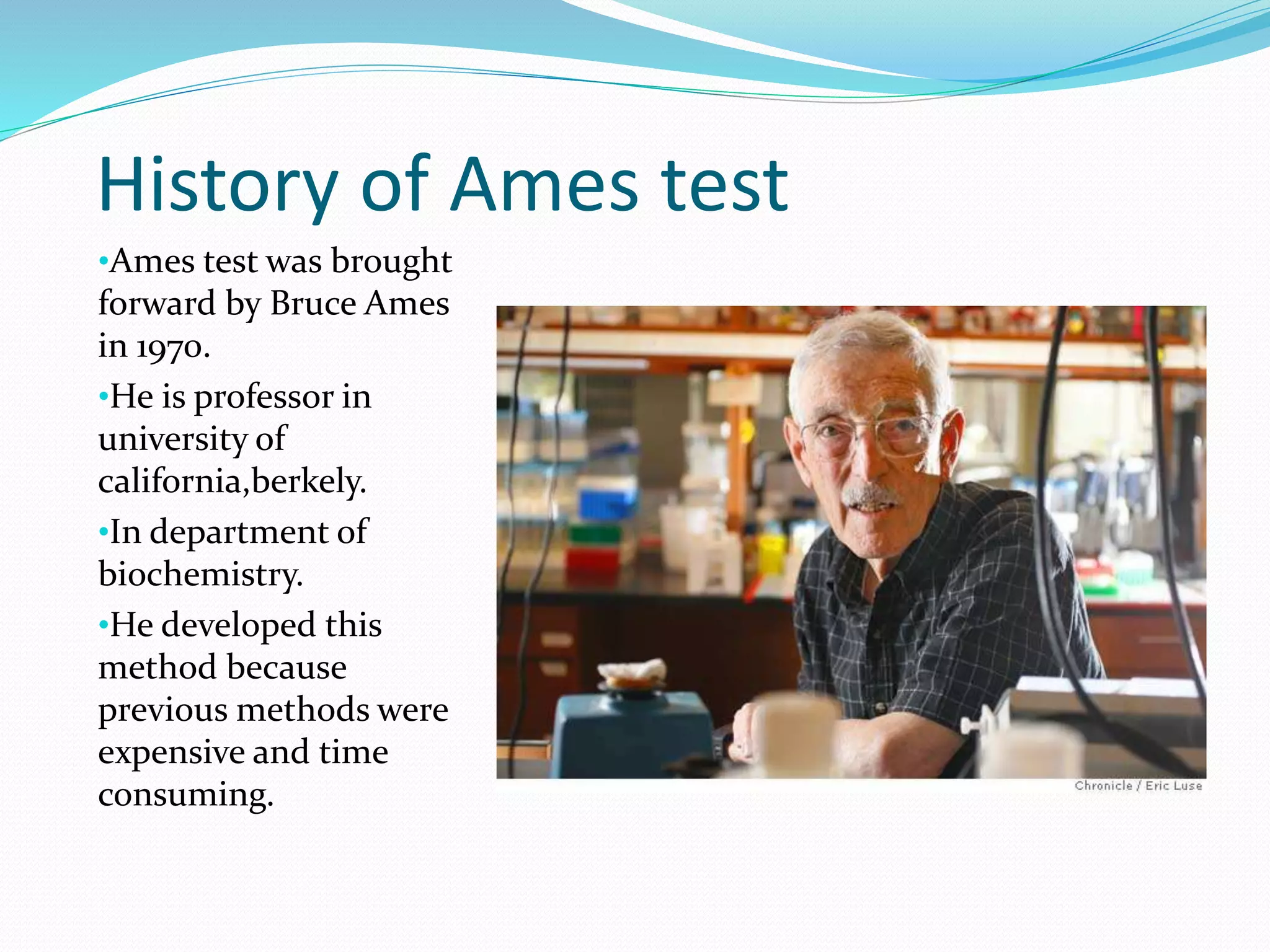 Ames test | PPTX