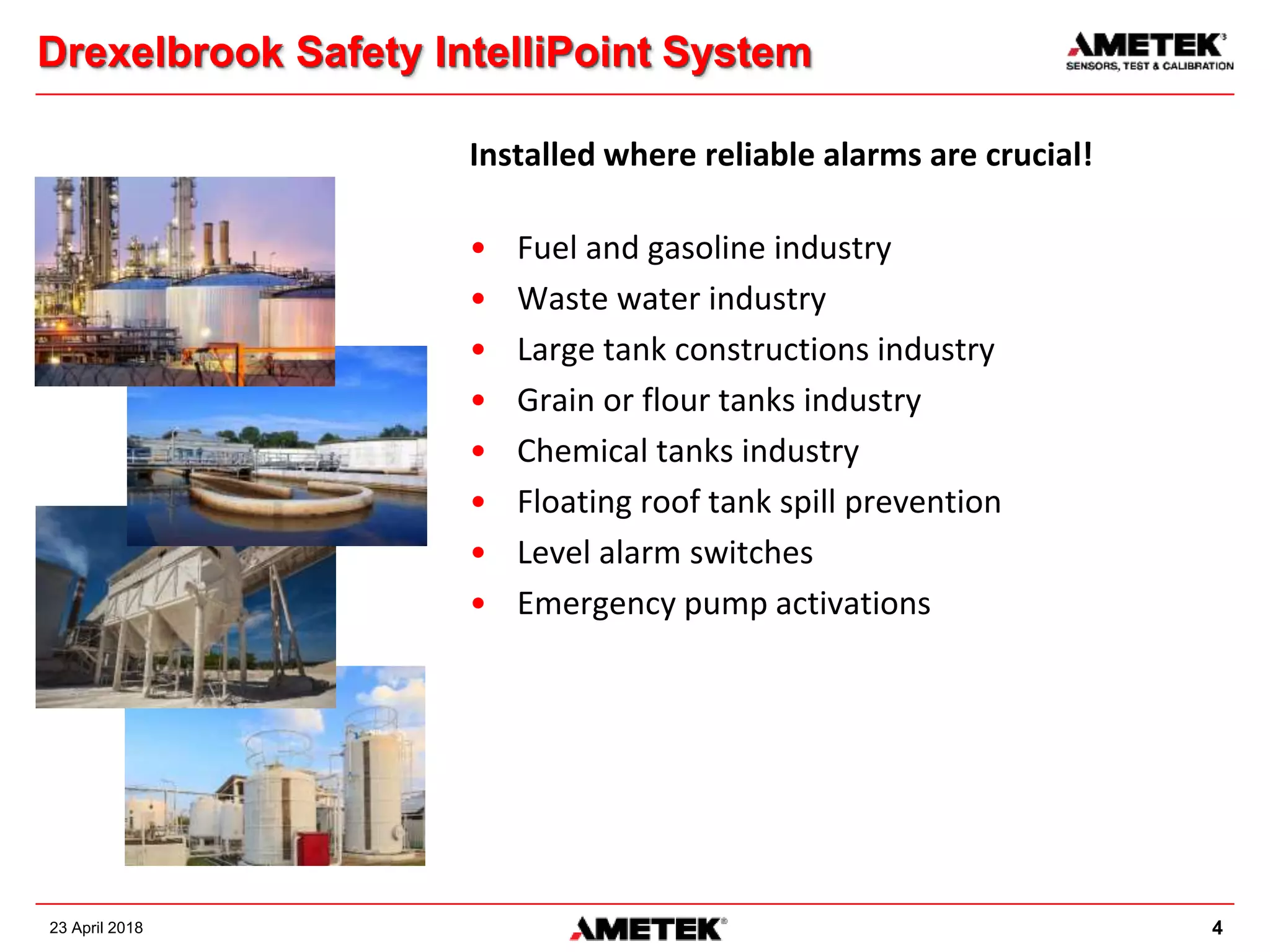 AMETEK Drexelbrook Safety IntelliPoint SIL2. | PPT