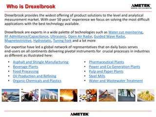 AMETEK Drexelbrook Safety IntelliPoint SIL2. | PPT