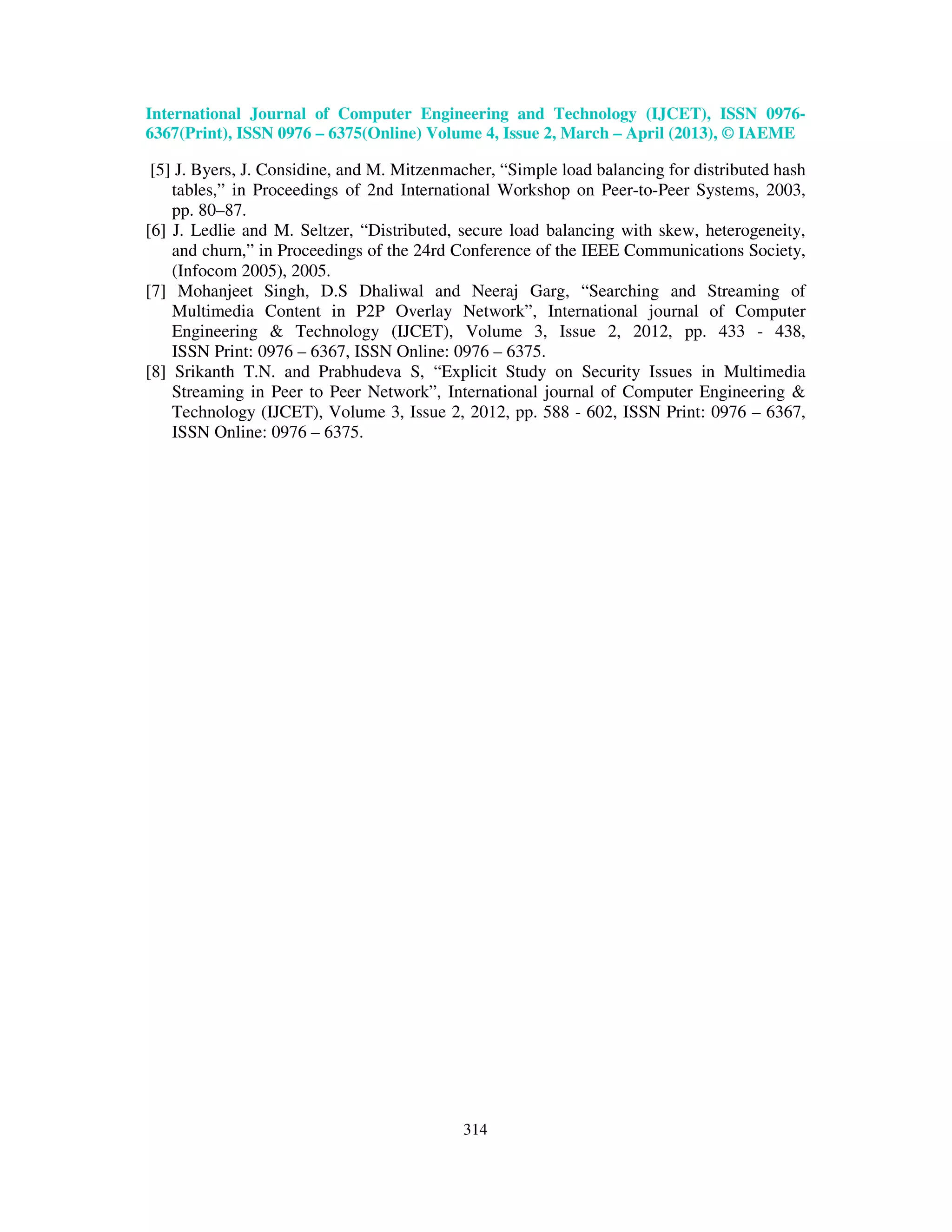 A Method For Balancing Heterogeneous Request Load In Dht Based P2 P Pdf