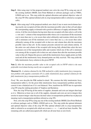 A method for solving unbalanced intuitionistic fuzzy transportation problems | PDF
