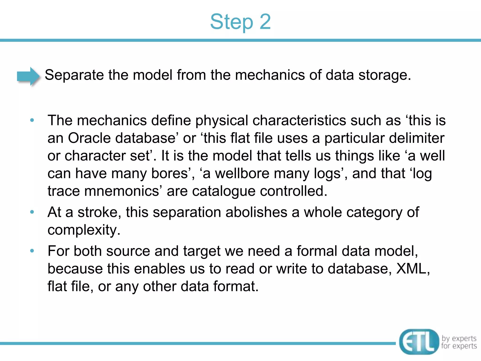 A 5-step methodology for complex E&P data management | PPTX