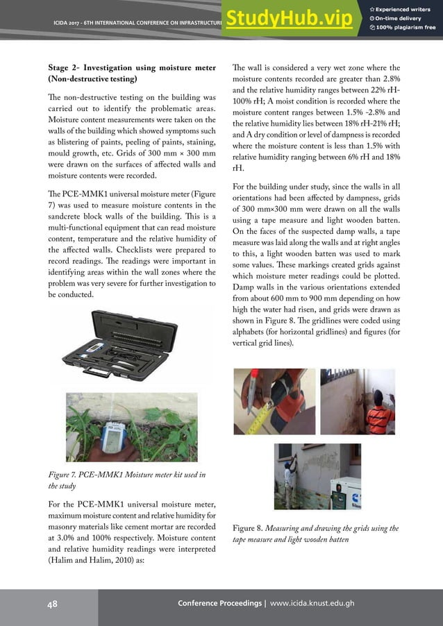 A METHODOLOGY FOR DIAGNOSING DAMP IN A TROPICAL BUILDING | PDF | Indoor ...
