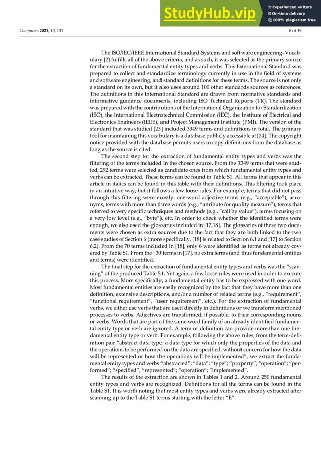 A Methodology For Generating Systems Architectural Glimpse Statements Using The 5W1H Maxim | PDF