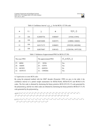 A method to determine partial weight enumerator for linear block codes | PDF