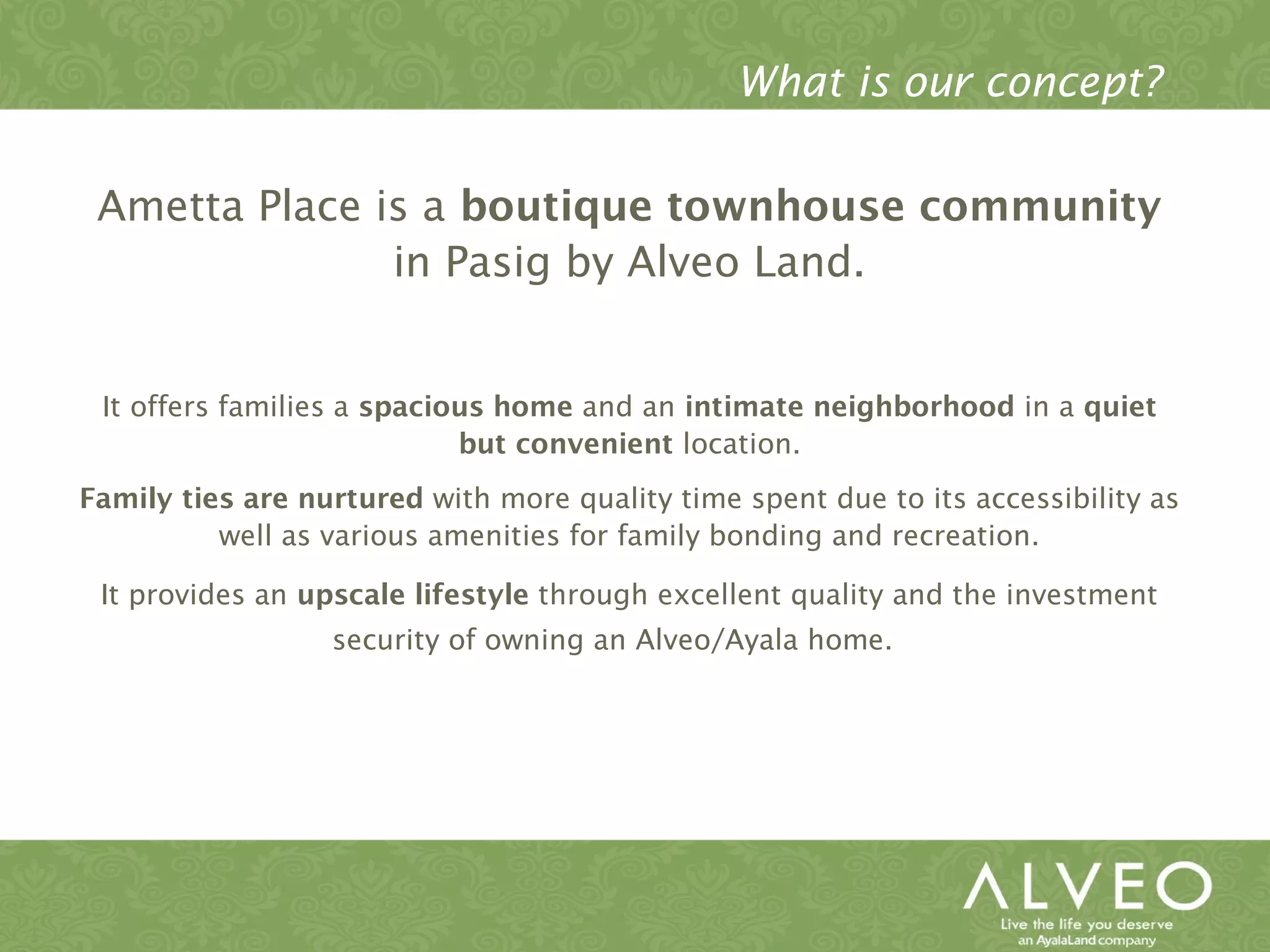 Ametta place presentation 110318 | PPS