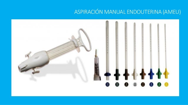 Aspiracion manual endouterina (AMEU)