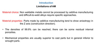 Addative manufacturing,Evolution,Pre processingpptx | PPTX