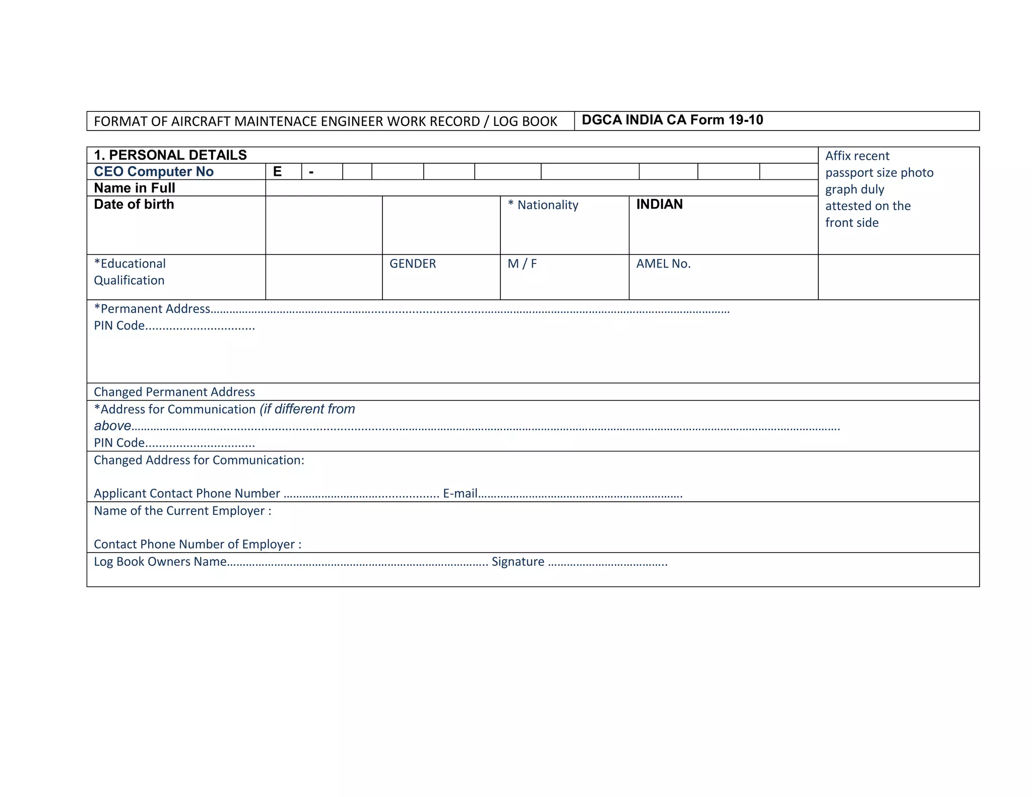 Ame work record | PDF