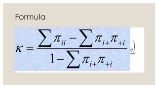 Kappa statistics | PDF