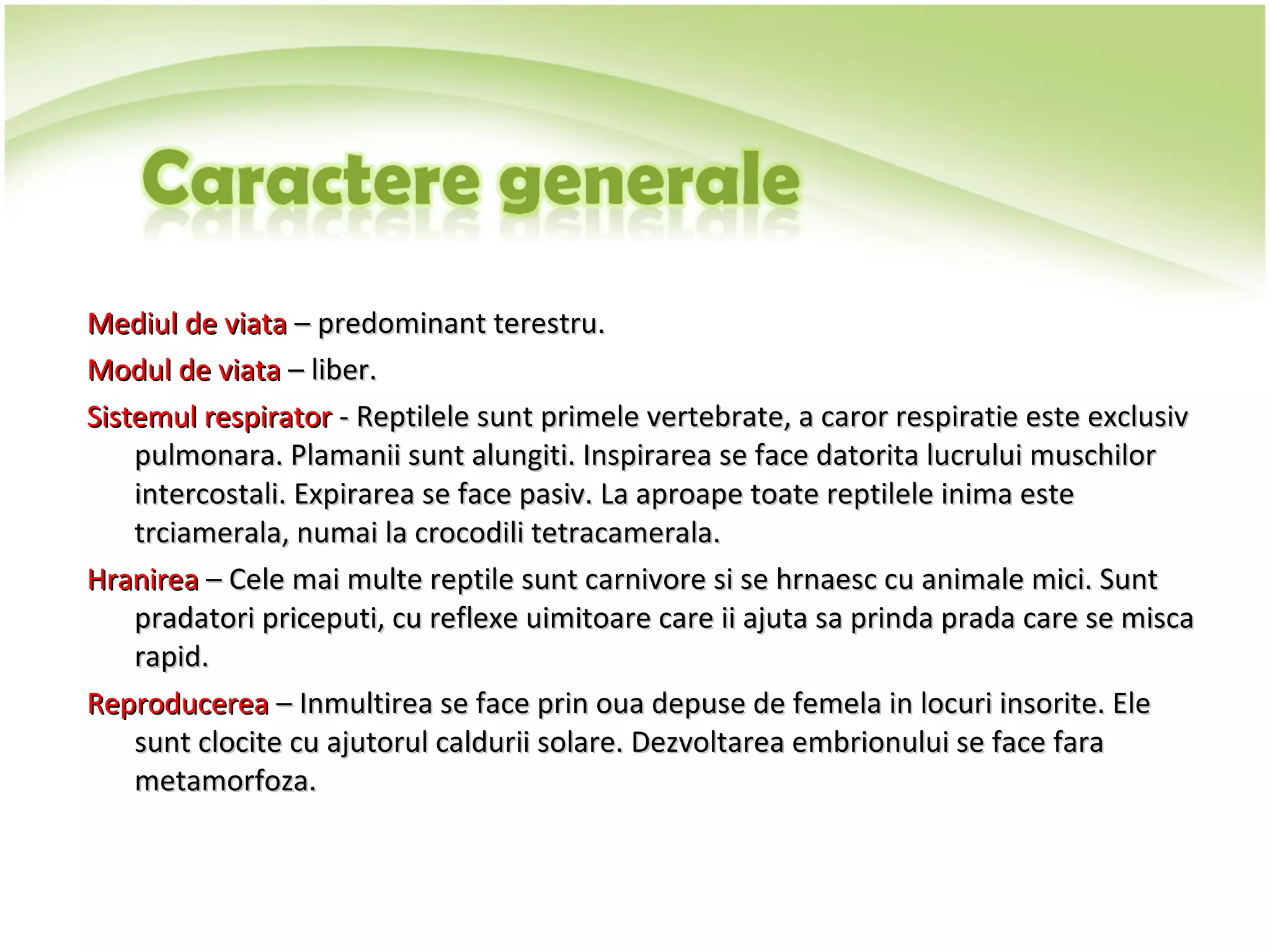 Amfibieni reptile | PPT