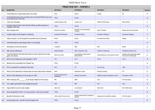 Amfi selected_questions | PDF | Stocks and Bonds | Personal Investing