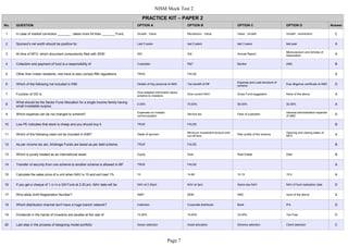 Amfi selected_questions | PDF | Stocks and Bonds | Personal Investing