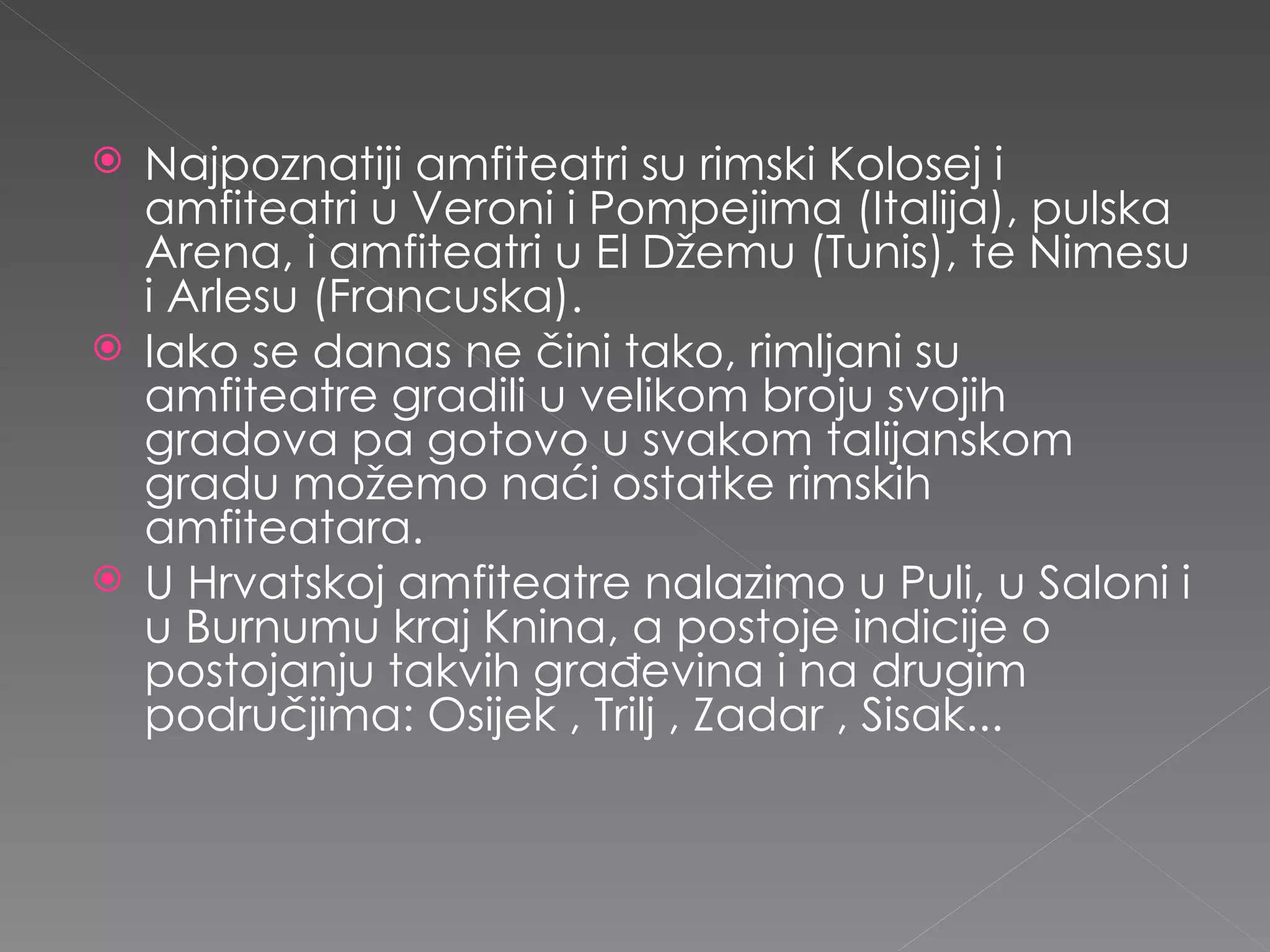 Amfiteatar u puli | PPT