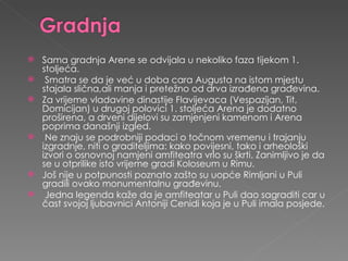 Amfiteatar u puli | PPT