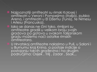 Amfiteatar u puli | PPT