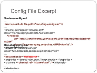 Flex Remoting and Messaging (2010) | PPTX
