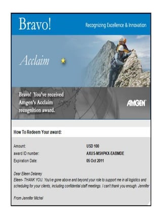 Amgen Recommendations | PDF