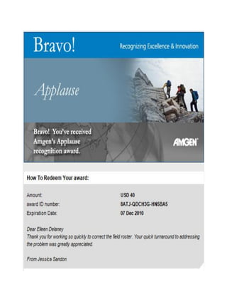 Amgen Recommendations | PDF