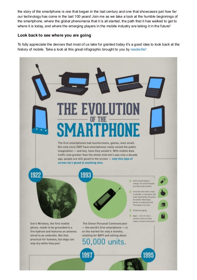 The evolution of the smartphone and rise of China Android phones