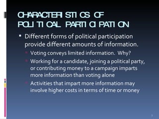 American Government - Chapter 7 - Participation | PPT