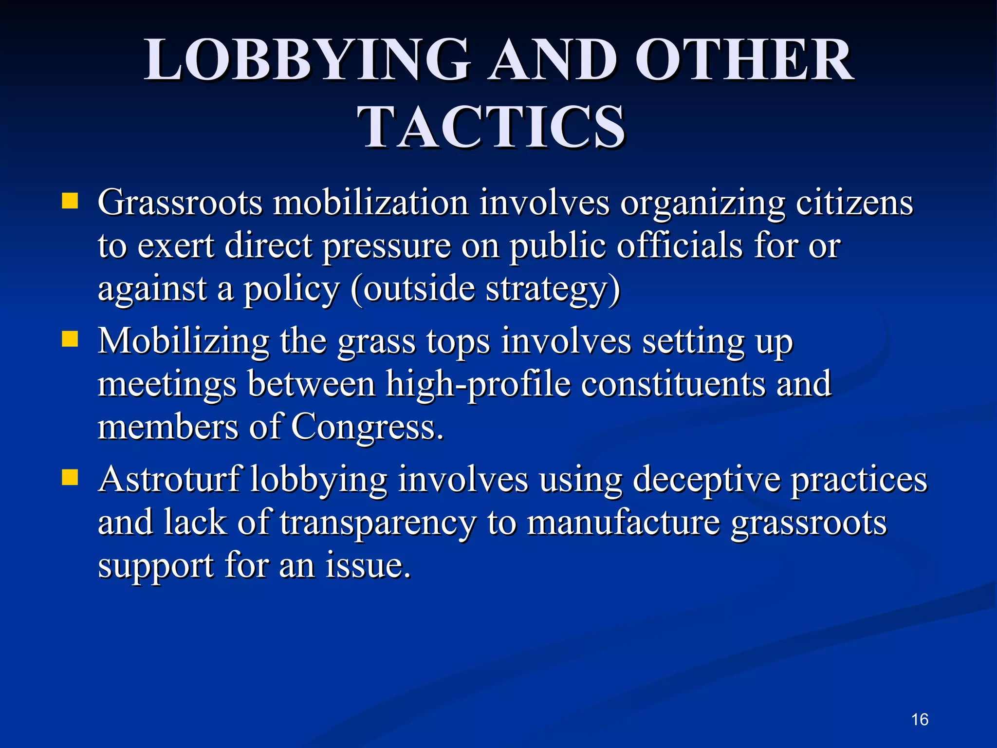 American Government - Chapter 8 - Interest Groups | PPT