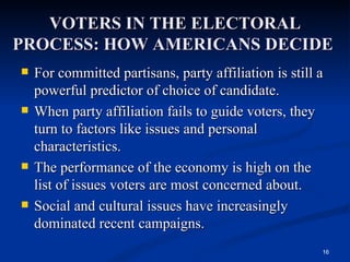 American Government - Chapter 9 - Parties and Campaigns | PPT