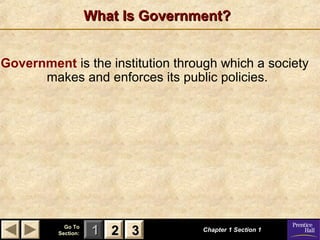 Am gov ch01 | PPT