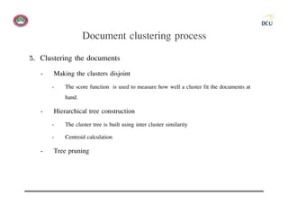 Amharic document clustering | PDF
