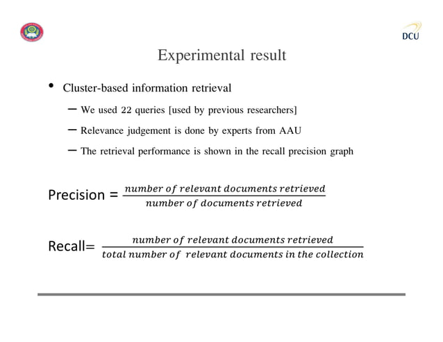 Amharic document clustering | PDF