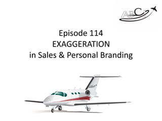 Amhf 0114 Exaggeration is not a Great Marketing Strategy | PPT