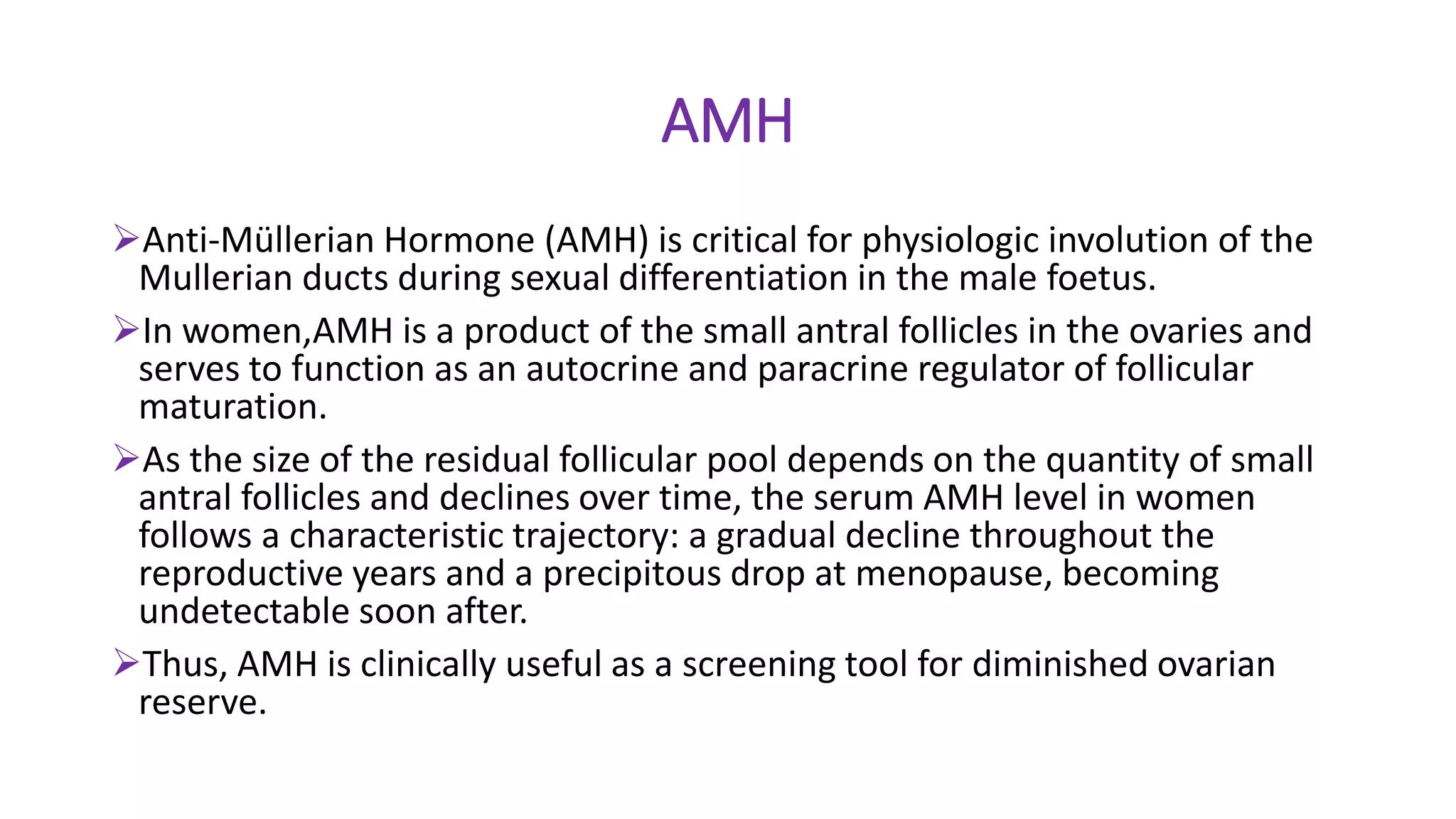 AMH & its Clinical Implications.pptx