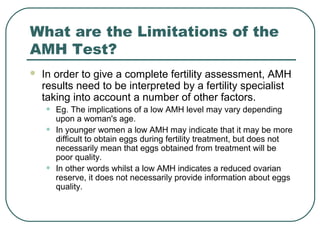 Amh test | PPT