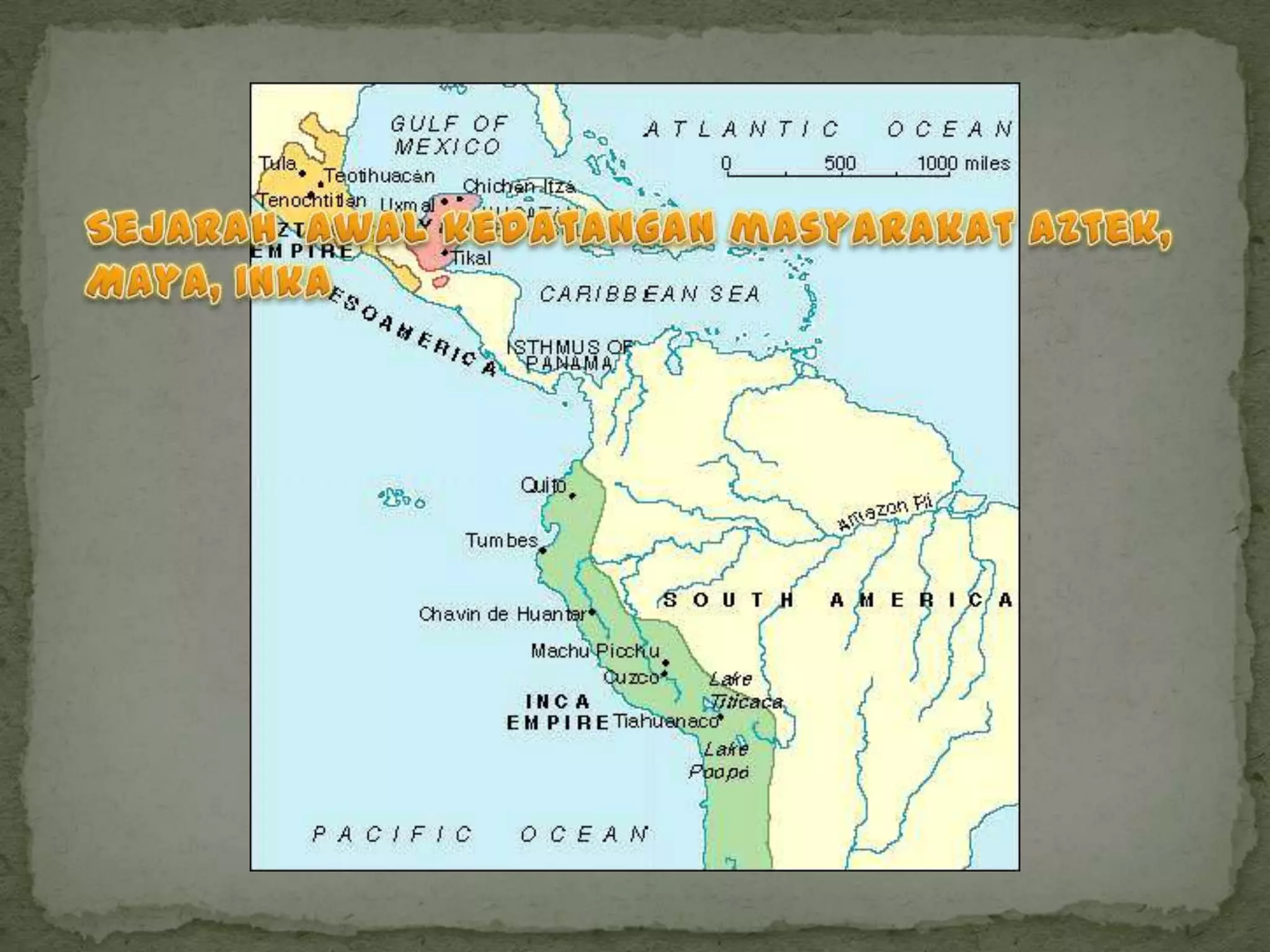 Aztec, Maya, Inca Native | PPTX