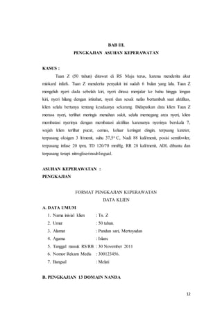 Makalah Infark Miokard Akut dan contoh kasus | DOCX