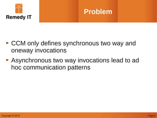 AMI4CCM Draft RFP presentation | PPT