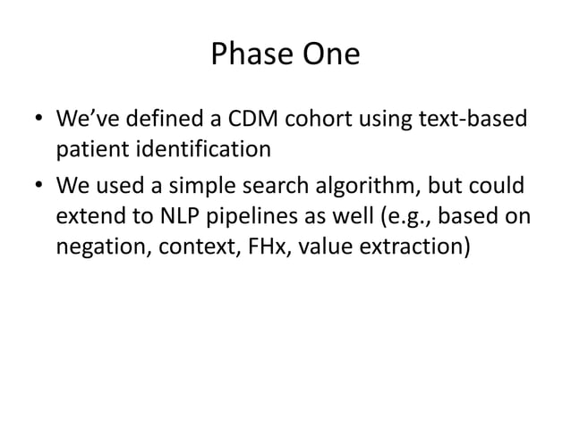 Linking Structured and Unstructured Phenotypes through the OMOP Common ...
