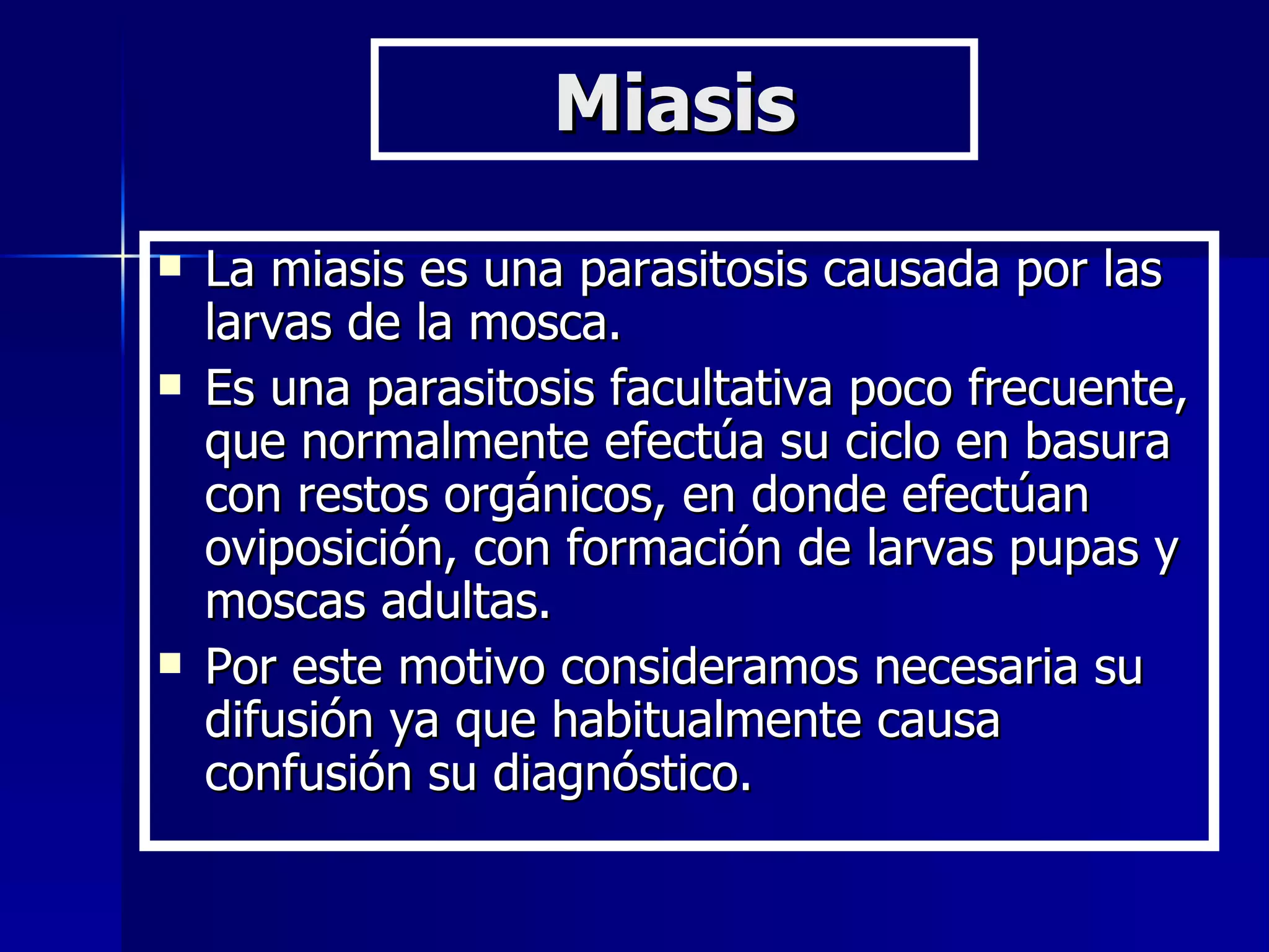 A) miasis slp | PPT