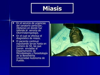 A) miasis slp | PPT