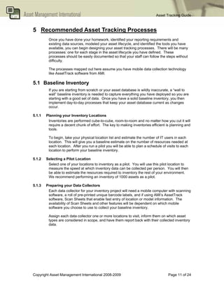 AMI Asset Tracking Guide | PDF