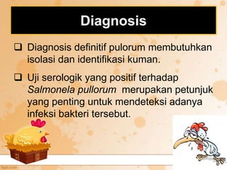 Penyakit Pullorum. | PPTX