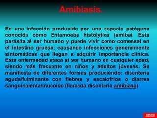 Amibiasis | PPTX