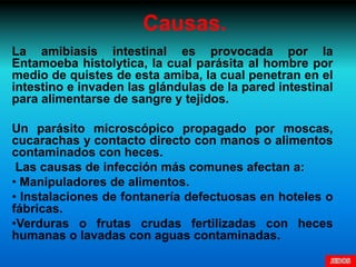 Amibiasis | PPTX