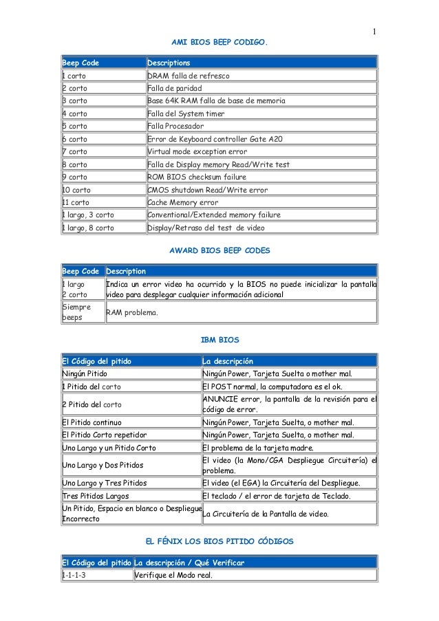 ami-bios-beep-codigo