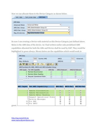 AMI Capabilities: Operational Status | PDF
