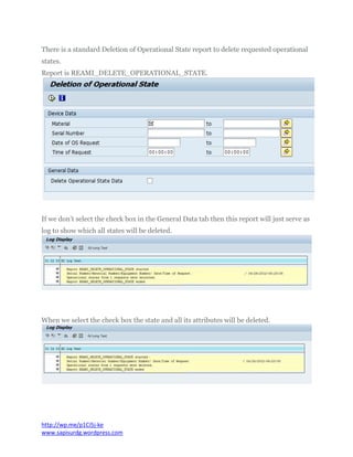 AMI Capabilities: Operational Status | PDF
